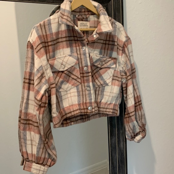 Ashley By 26 International | Jackets & Coats | Ashley Outerwear Cropped ...